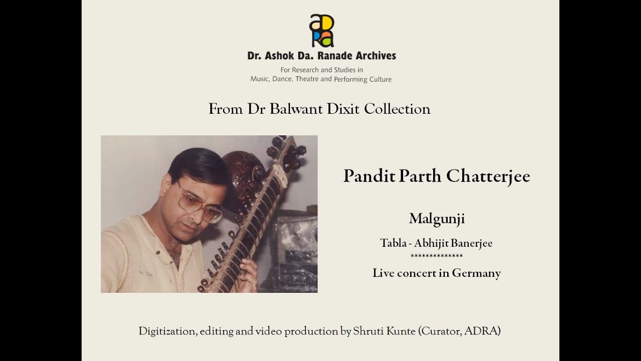Pandit Parth Chatterjee: Live concert in Germany - YouTube