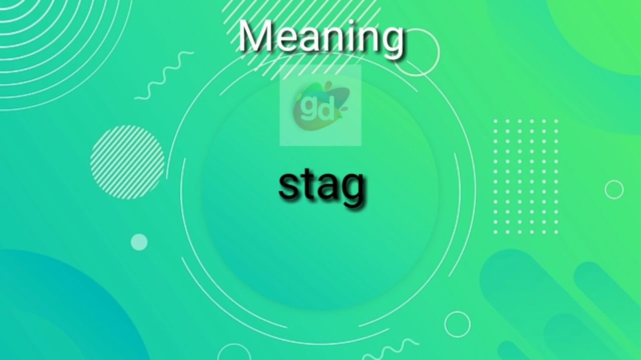 Stag Meaning With Pronunciation Googul Dictionary YouTube stag-meaning-with-pronunciation-googul-dictionary-youtube