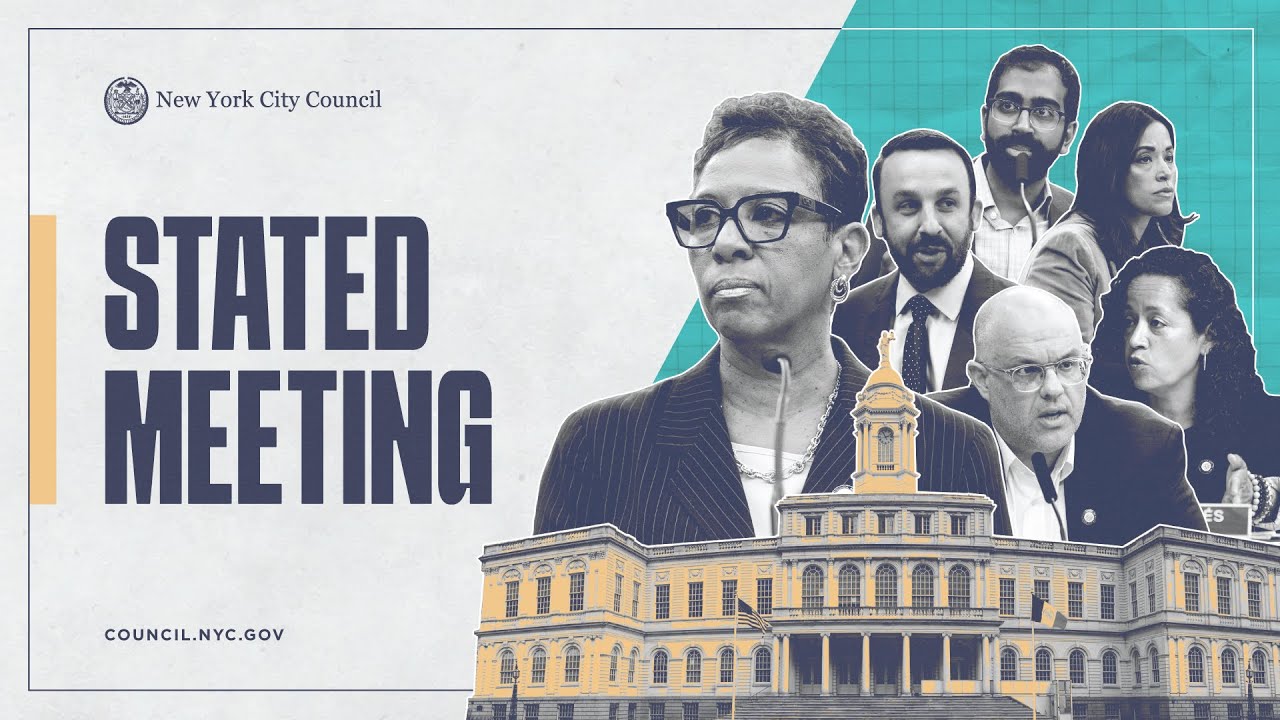 LIVE: Watch New York City Council’s 10/19 Stated Meeting, Live from ...