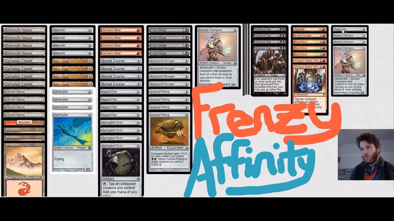 MTG - Modern Frenzy Affinity - YouTube