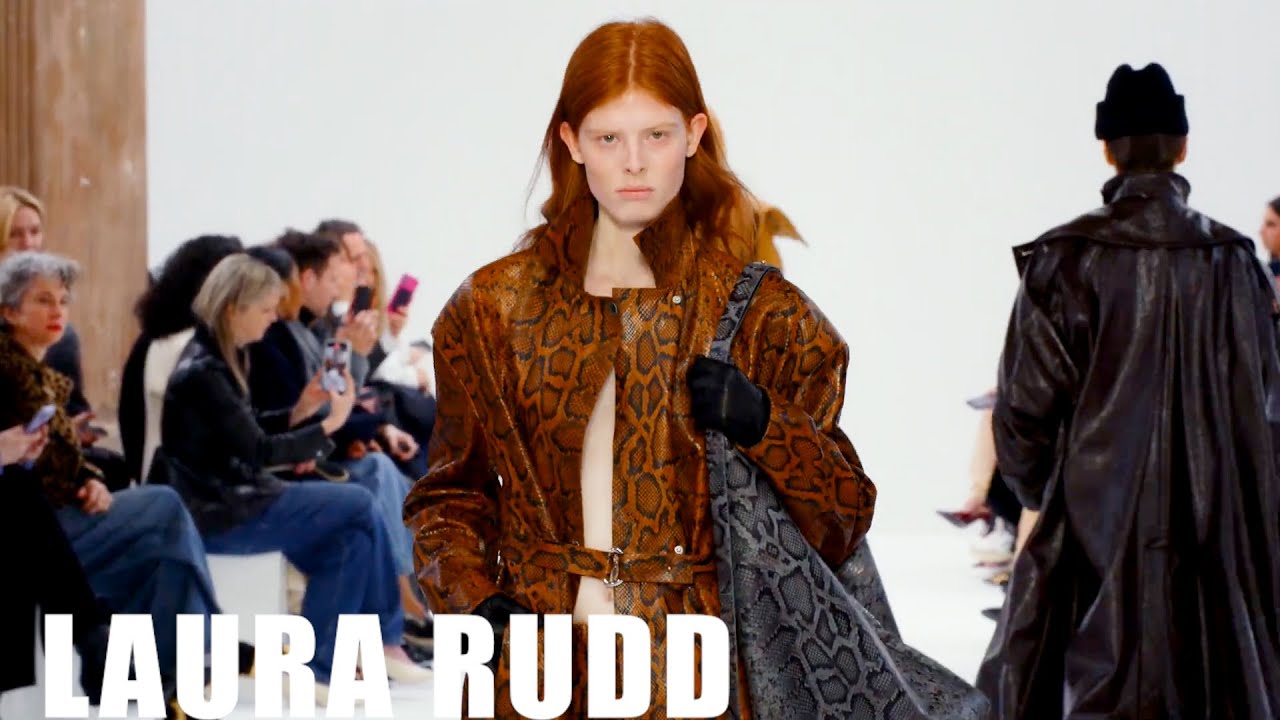 LAURA RUDD Best Model Moments SS/FW 2025 - 4K - YouTube
