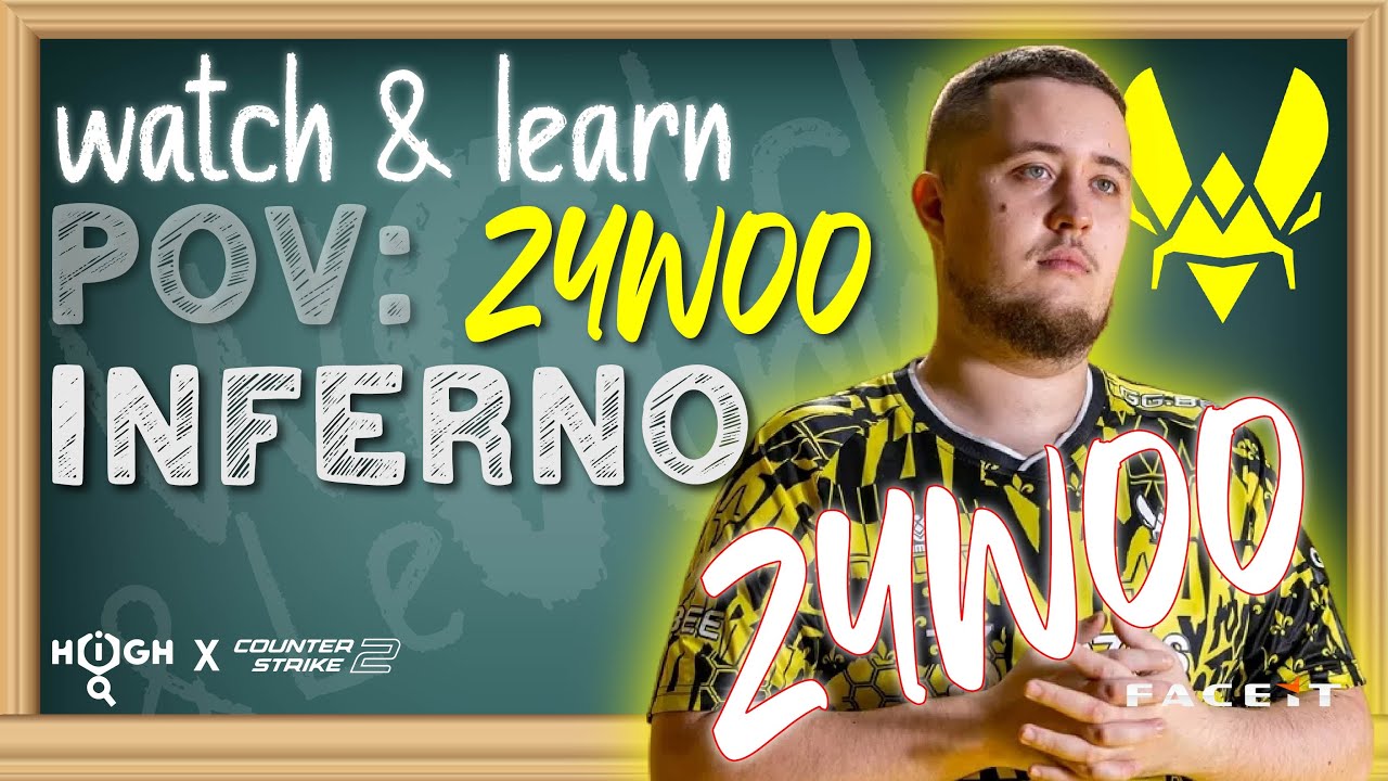 #pov #zywoo plays Inferno | 5 stack | #cs2 - YouTube