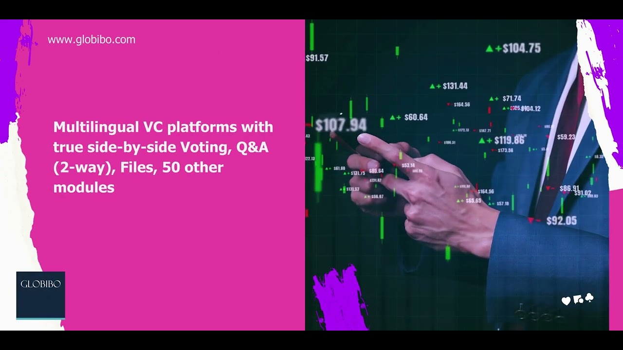 Hold Large Annual Meetings Easily With Globibo Virtual Conference - YouTube