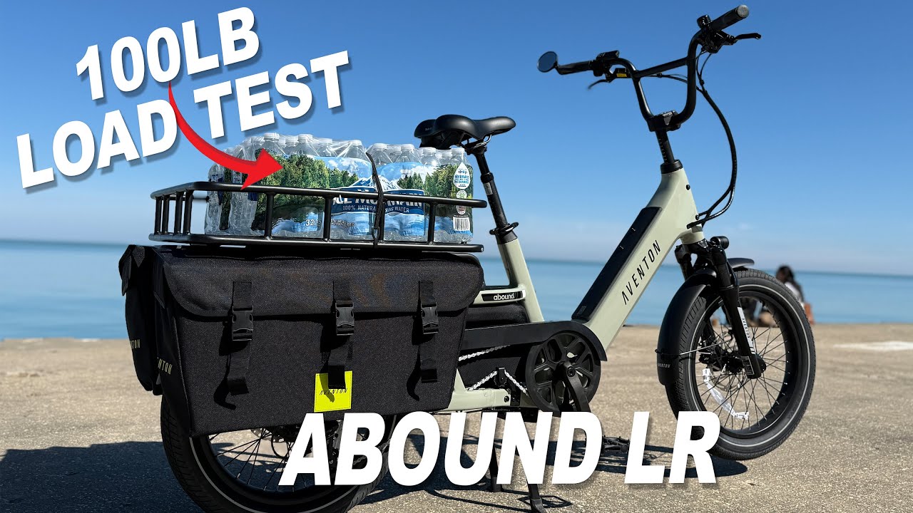 What Makes The Aventon Abound LR Cargo Bike So SECURE? - YouTube