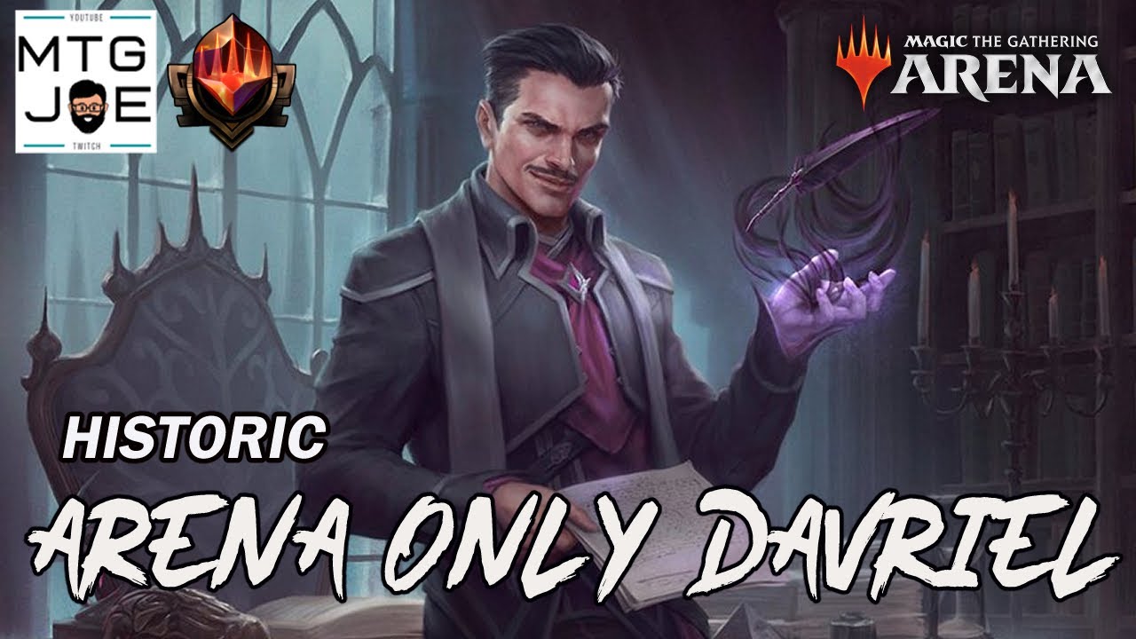 Arena Exclusive Planeswalker | Mythic Dimir Davriel Control | Historic ...