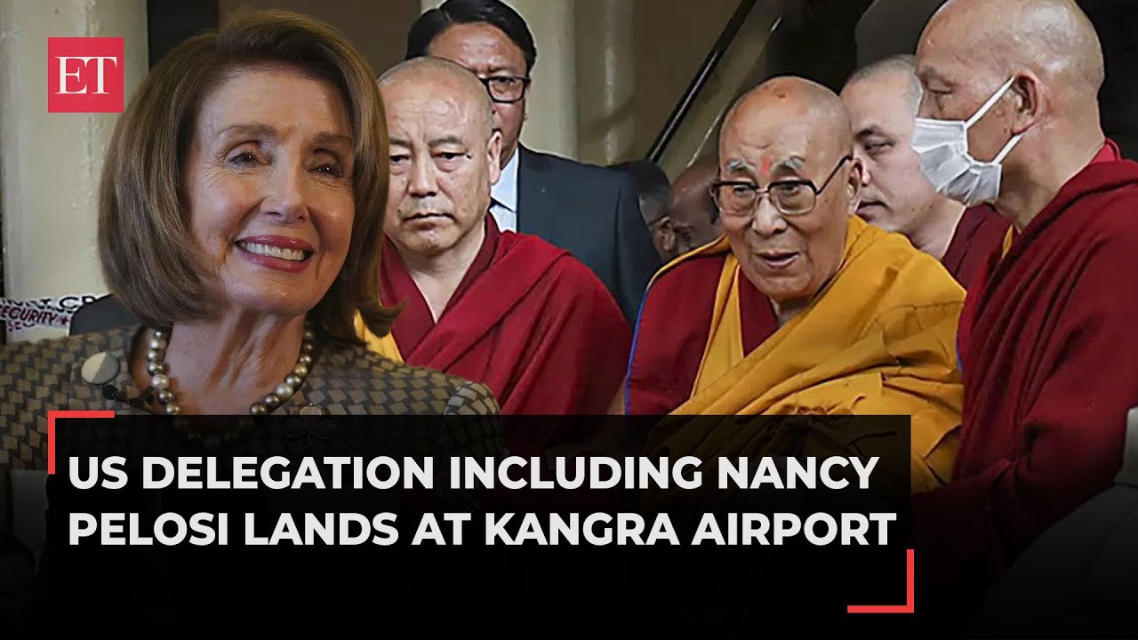 US delegation, including former House Speaker Nancy Pelosi, arrives in ...