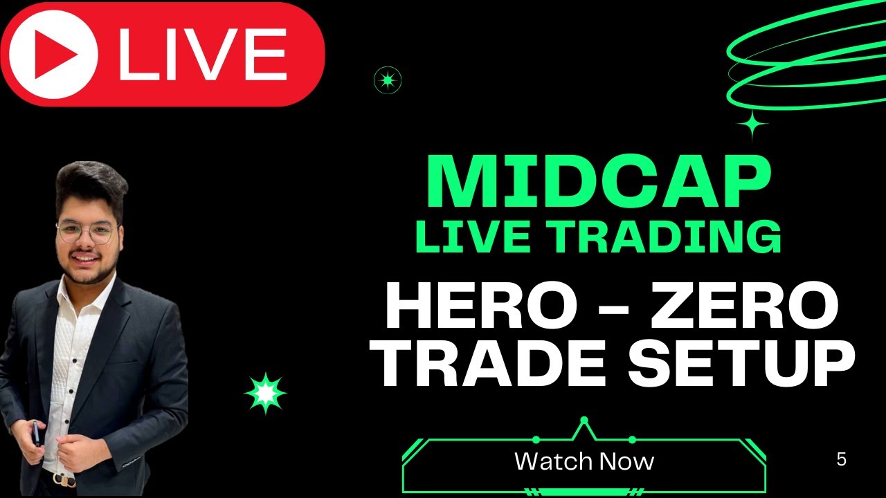MIDCAP LIVE TRADING | HERO ZERO TRADING | ACE TRADERS - YouTube
