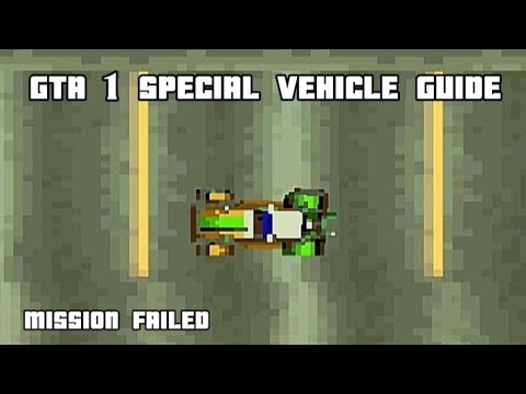 GTA 1 - Unobtainable RC Bandit #3 (Mission Failed)