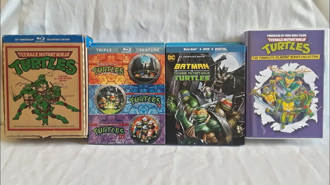 Unboxing TMNT Movie Collection Part 1 - YouTube