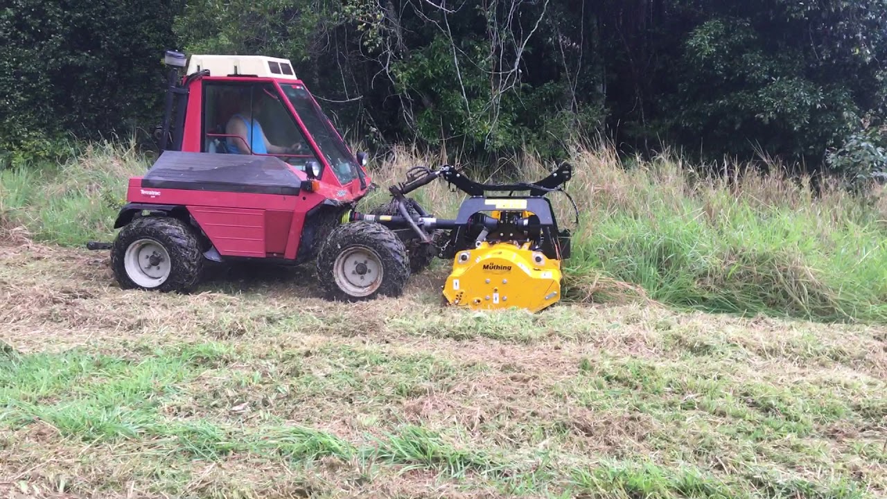 Muthing MU-H 200 Mulcher - YouTube