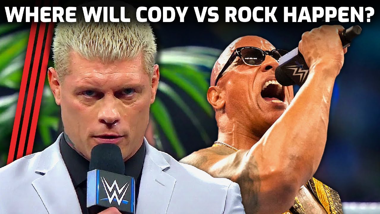 Where will Cody vs Rock take place? Rhodes issues 1-on-1 challenge ...