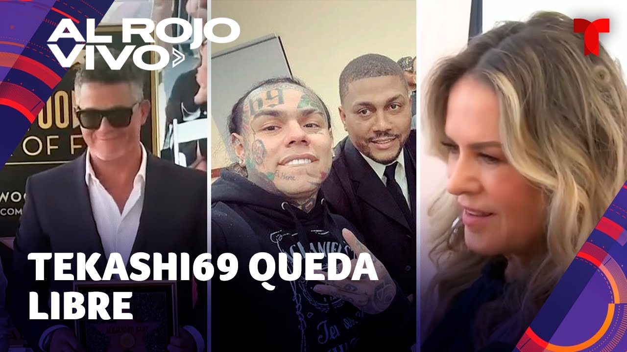 Famosos ARV: Tekashi69 libre, deuda de Alejandro Sanz, Rebecca de Alba ...