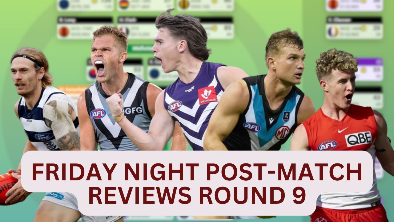 Friday Night Post-Game Conference - Round 9 - AFL Supercoach 2024 - YouTube