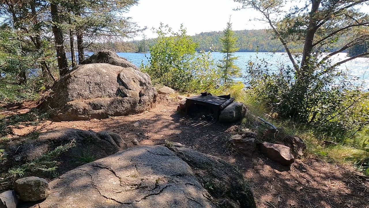 Campsite 964 - Pipe Lake - Located in the northwest corner of this lake ...