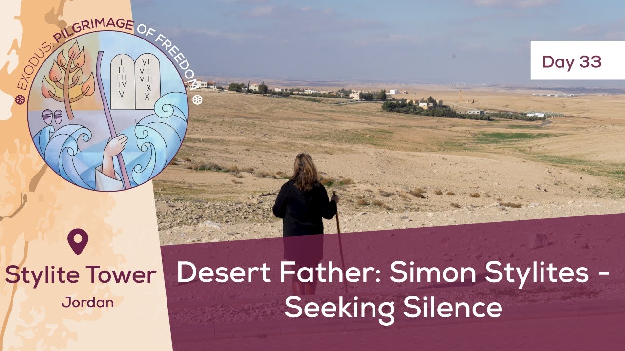 Day 33: Desert Father: Simon Stylites - Seeking Silence 📍 Jordan ...