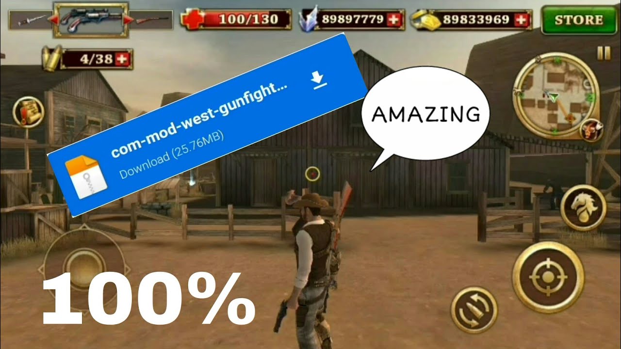 West Gunfighter mod unlimited everything 100 % right link by mediafire ...