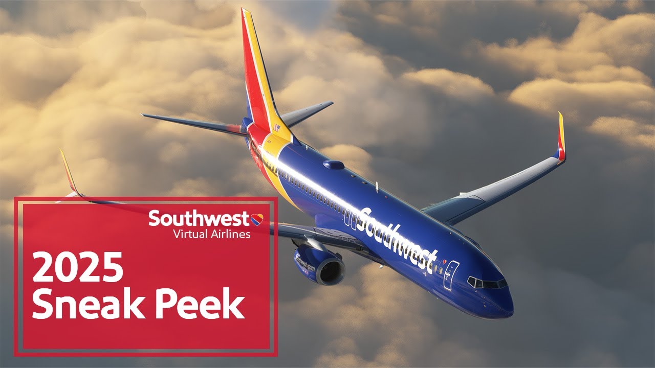 Southwest Virtual Airlines 2025 Sneak Peek - YouTube