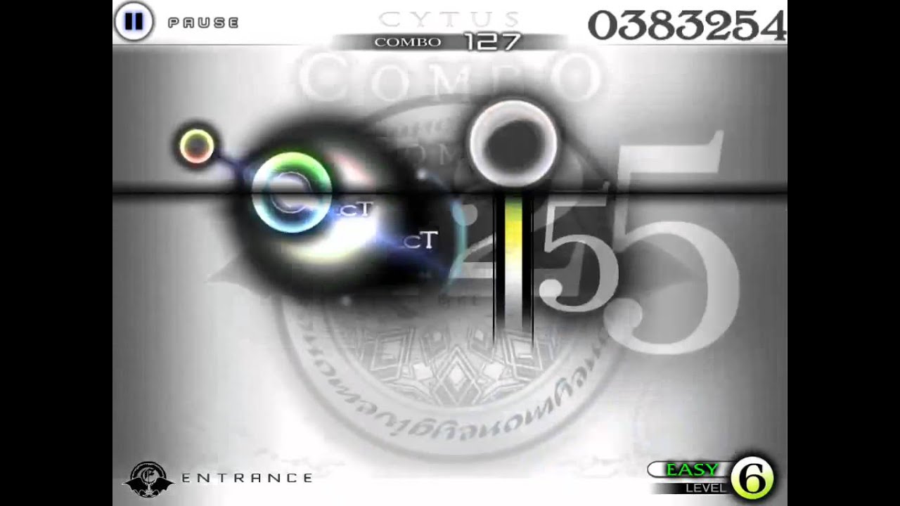 Cytus Gameplay - Entrance(Easy) - 922880 - YouTube