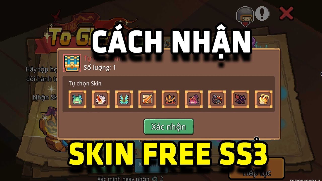 Hướng Dẫn Cách Nhận SKIN FREE SS3 Soul Knight Prequel - YouTube
