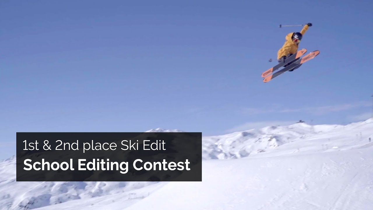 2 Ski Edits From an English Schools Video Editing Contest - YouTube