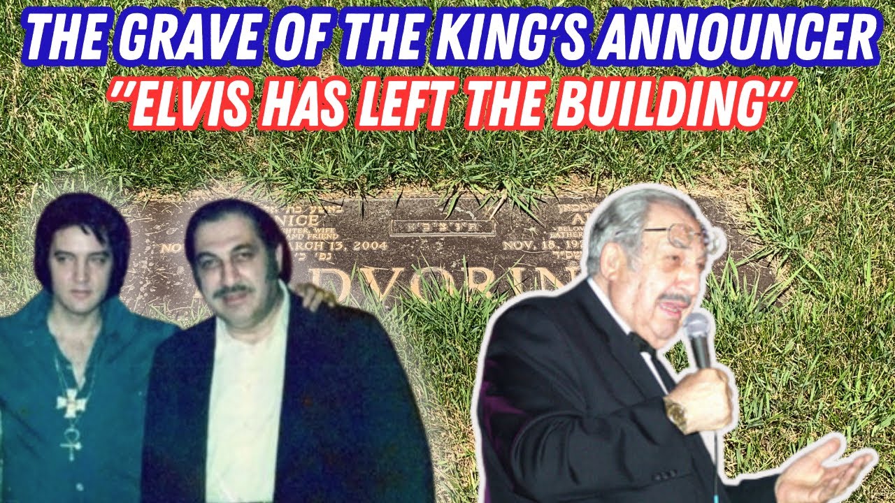 The Life and Grave of Elvis Presley Announcer and Icon Al Dvorin - YouTube