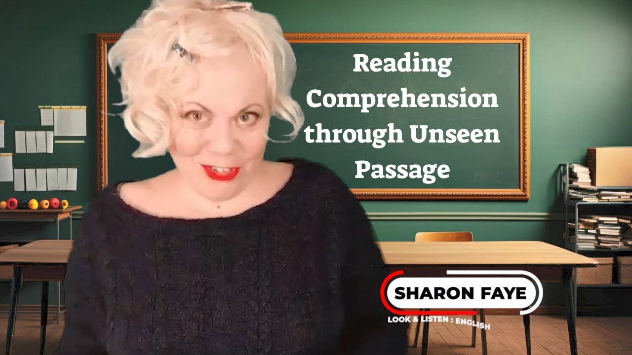 Reading Comprehension Through Unseen Passage - YouTube