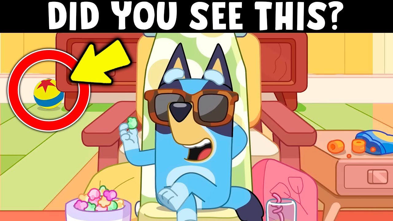 14 Easter Eggs and References You Never Noticed in Bluey! - YouTube
