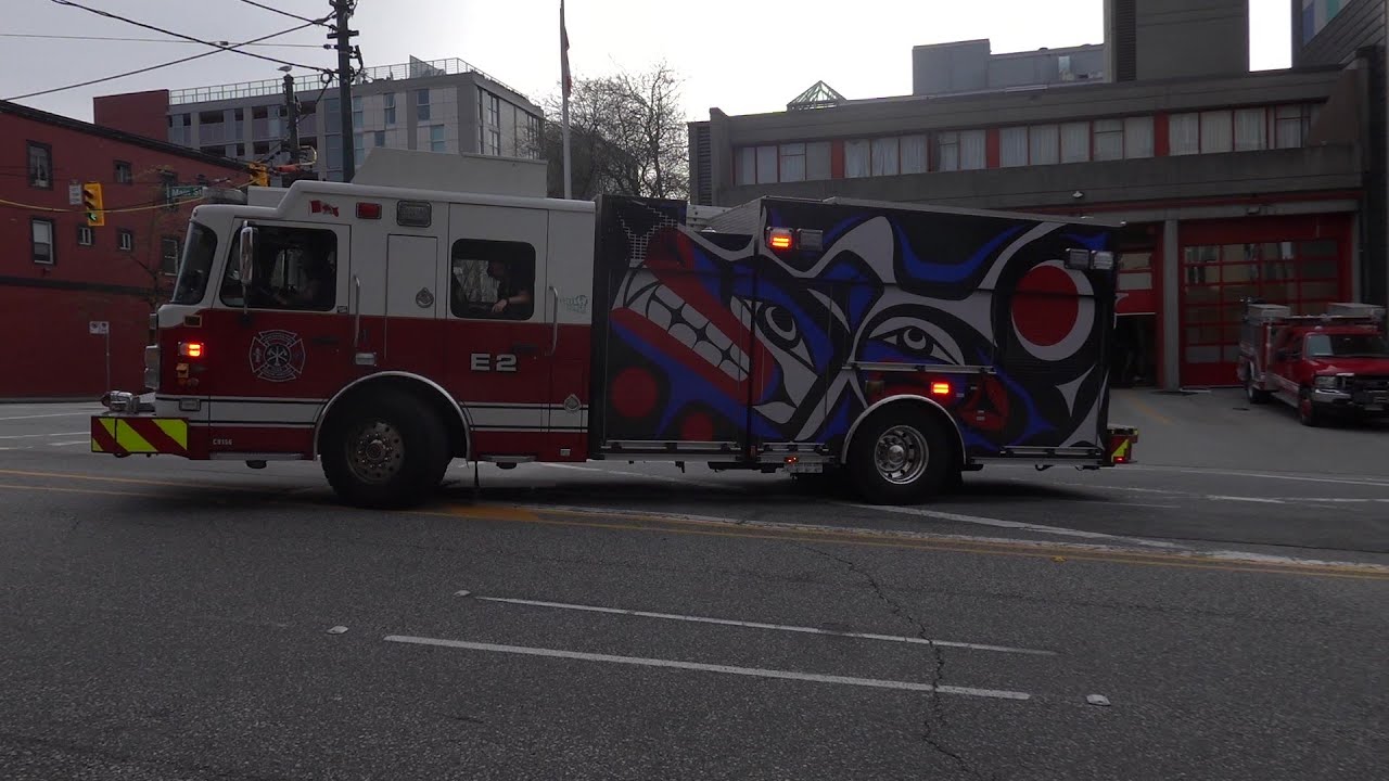 Vancouver Engine 2 Responding - YouTube