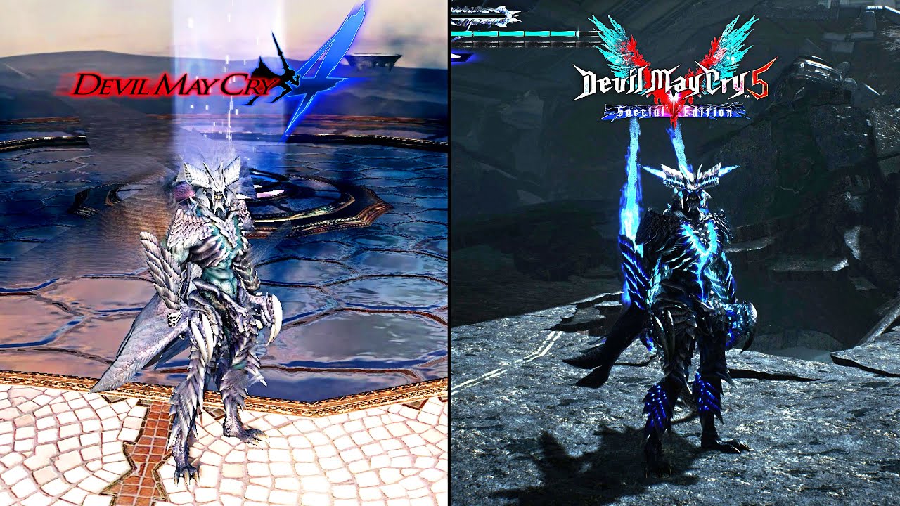 Devil May Cry 4 Vs Devil May Cry 5 (DMC5 Mod For DMC4 Vergil ...