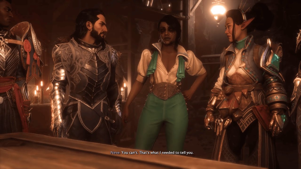 Lucanis reacts to Blighted Neve | Neve and Lucanis Romance - Dragon Age ...