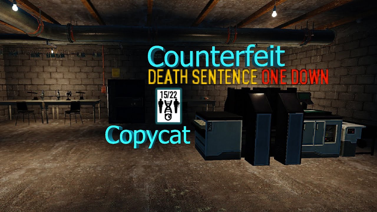 Payday 2 DSOD Counterfeit Copycat - YouTube
