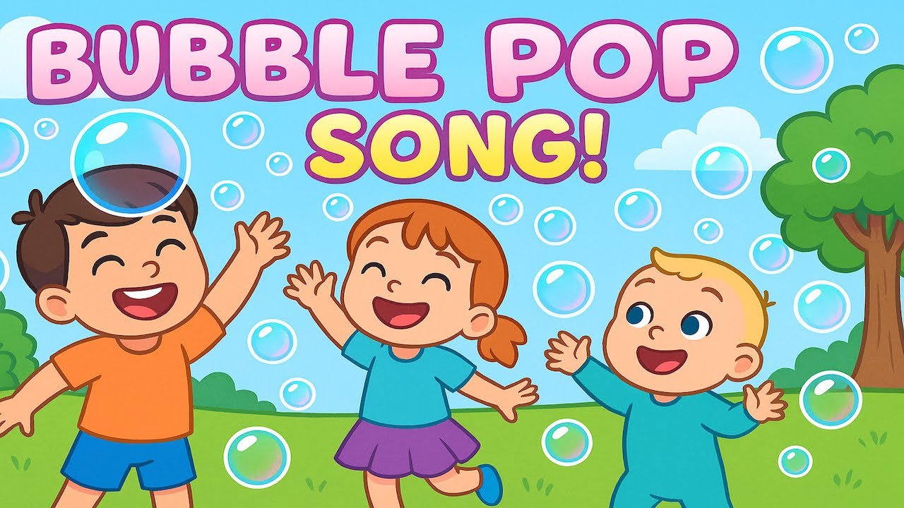 Bubble Pop Song 🫧 | Fun Action Song for Kids | ToonTunes - YouTube