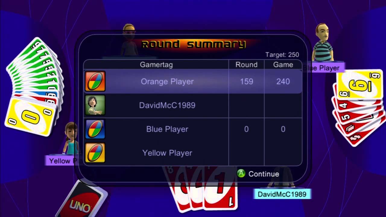 Uno (Xbox 360)) - Standard, Partner and Elimination Modes - YouTube