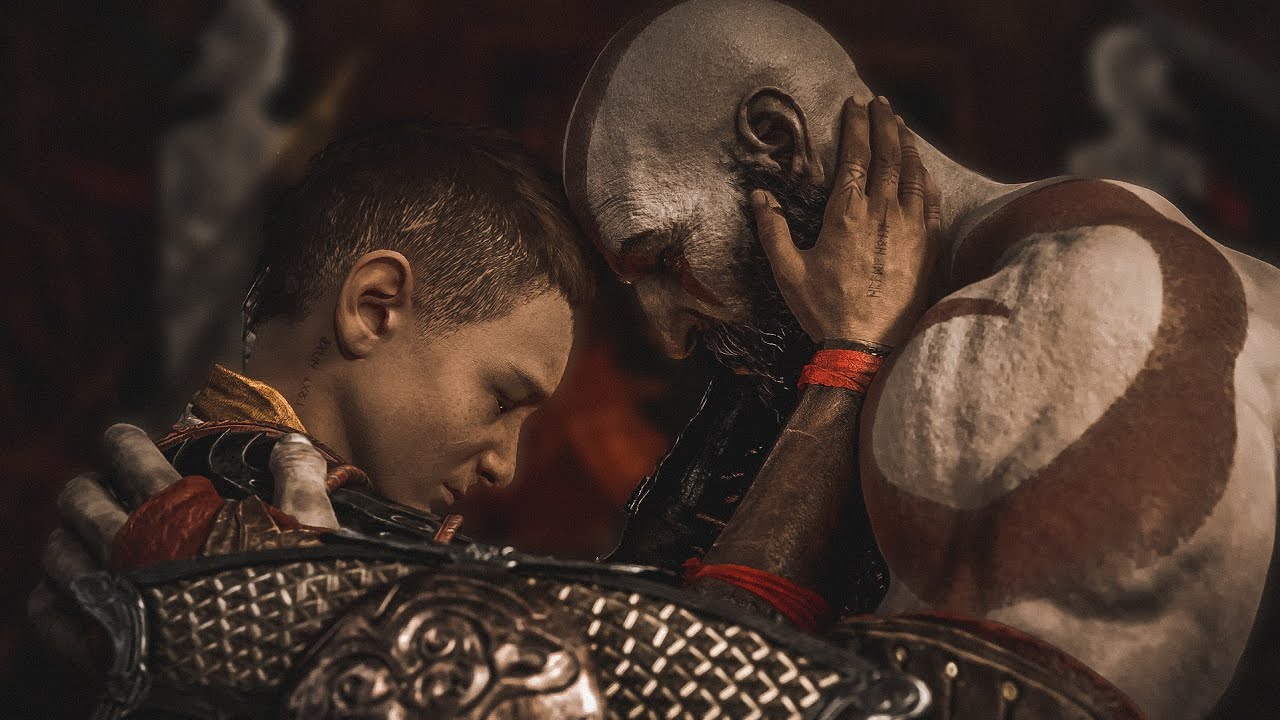 Most Emotional Scene in God of War Ragnarok - YouTube