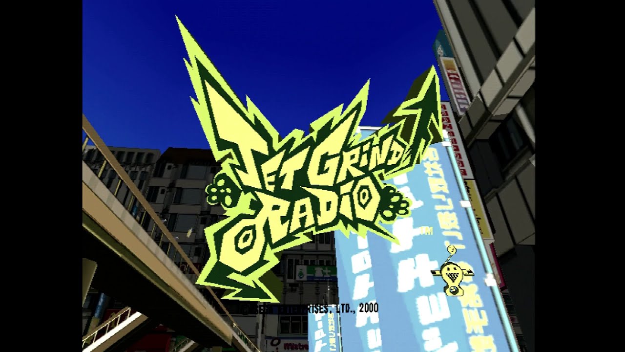 Sega Dreamcast - Jet Grind Radio (Jet Set Radio) - YouTube