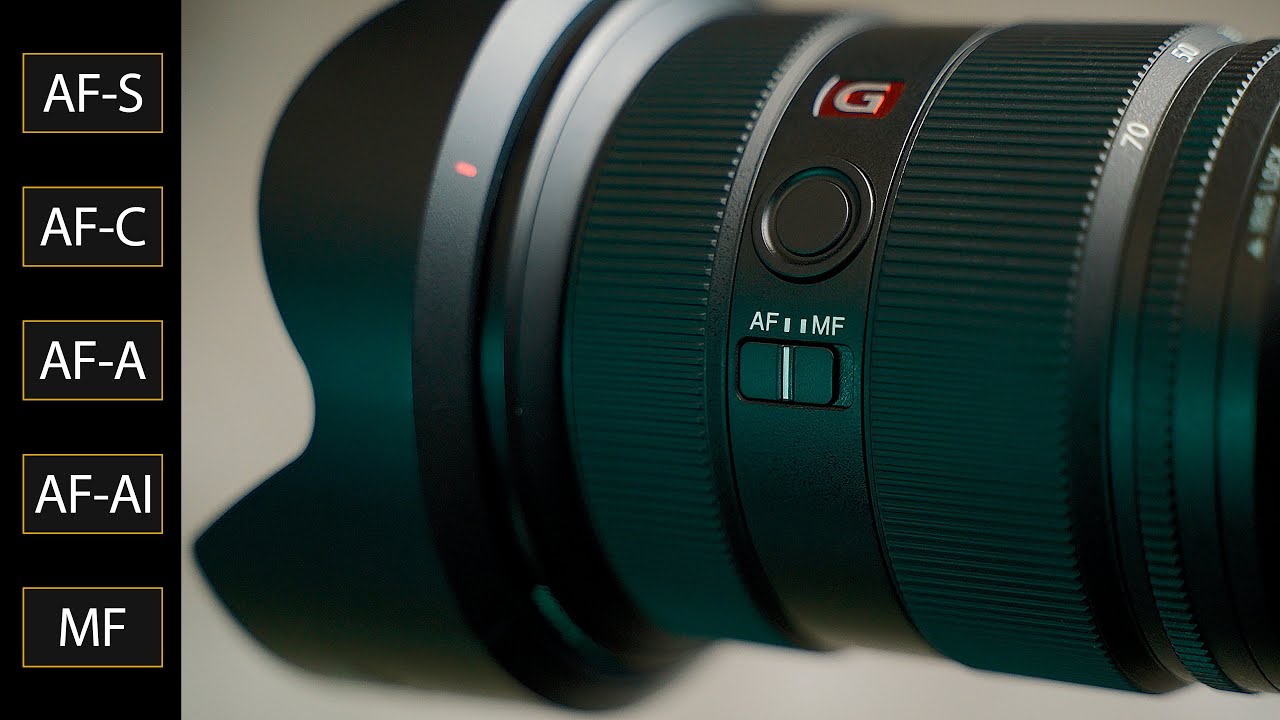 DOMINA el ENFOQUE AUTOMÁTICO de TU CÁMARA en VÍDEO y FOTOGRAFÍA - YouTube