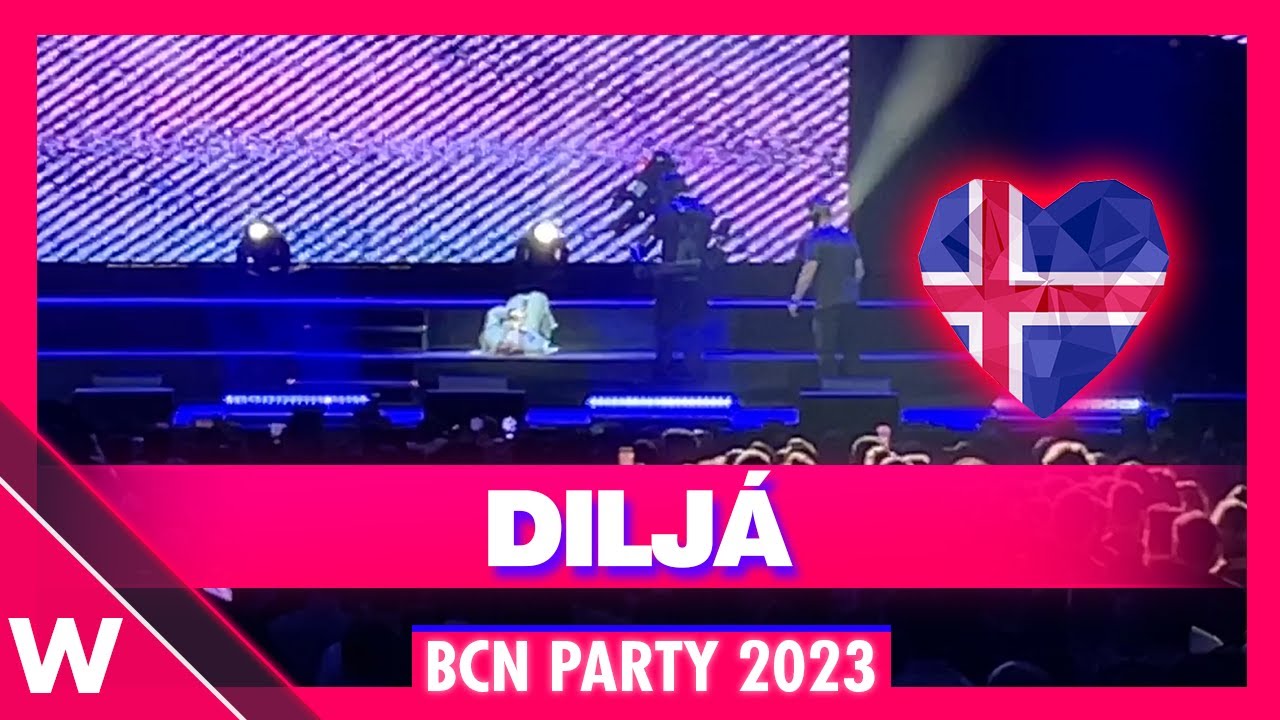 🇮🇸 LIVE: Diljá "Power" @ Barcelona Eurovision Party 2023 | Eurovision ...