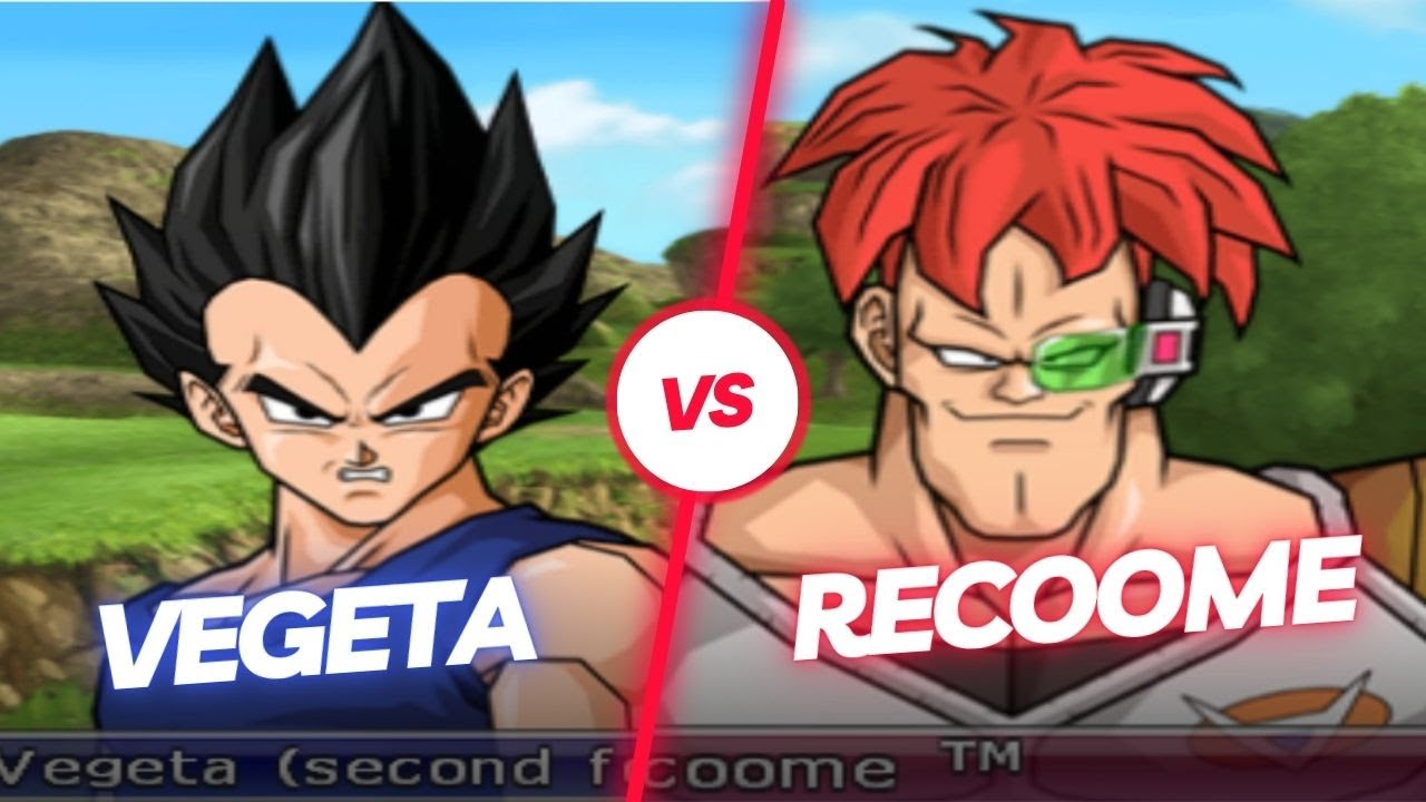 VEGETA VS RECOOME - YouTube