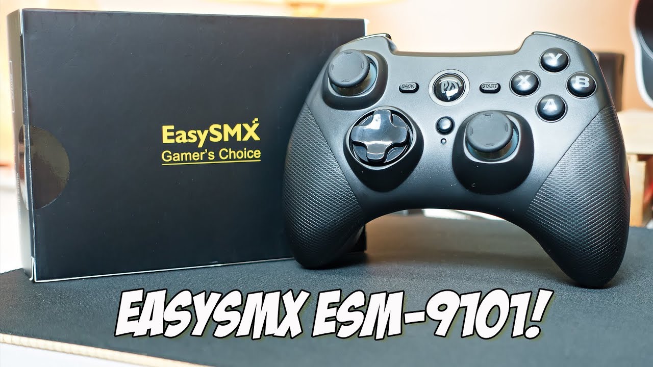 EasySMX ESM 9101 Wireless Game Controller Review - YouTube