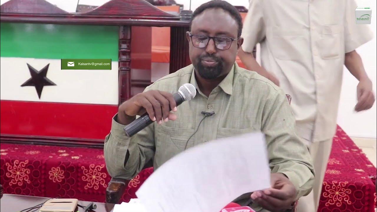 Golaha Guurtida Somaliland Oo Cod Aqlabiyada Ku Ansixiyay Xeerka Dekadaha - YouTube