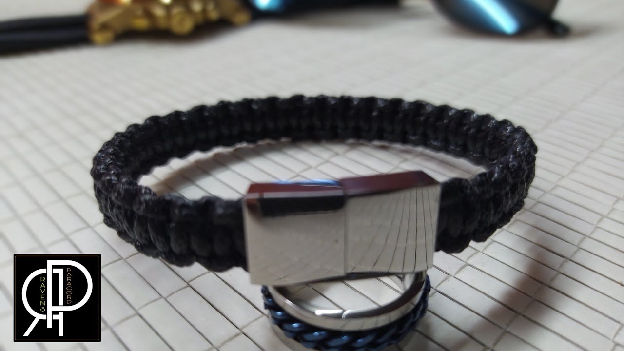 How to make a simple braided waxed Polyester cord Bracelet "PandaHall ...