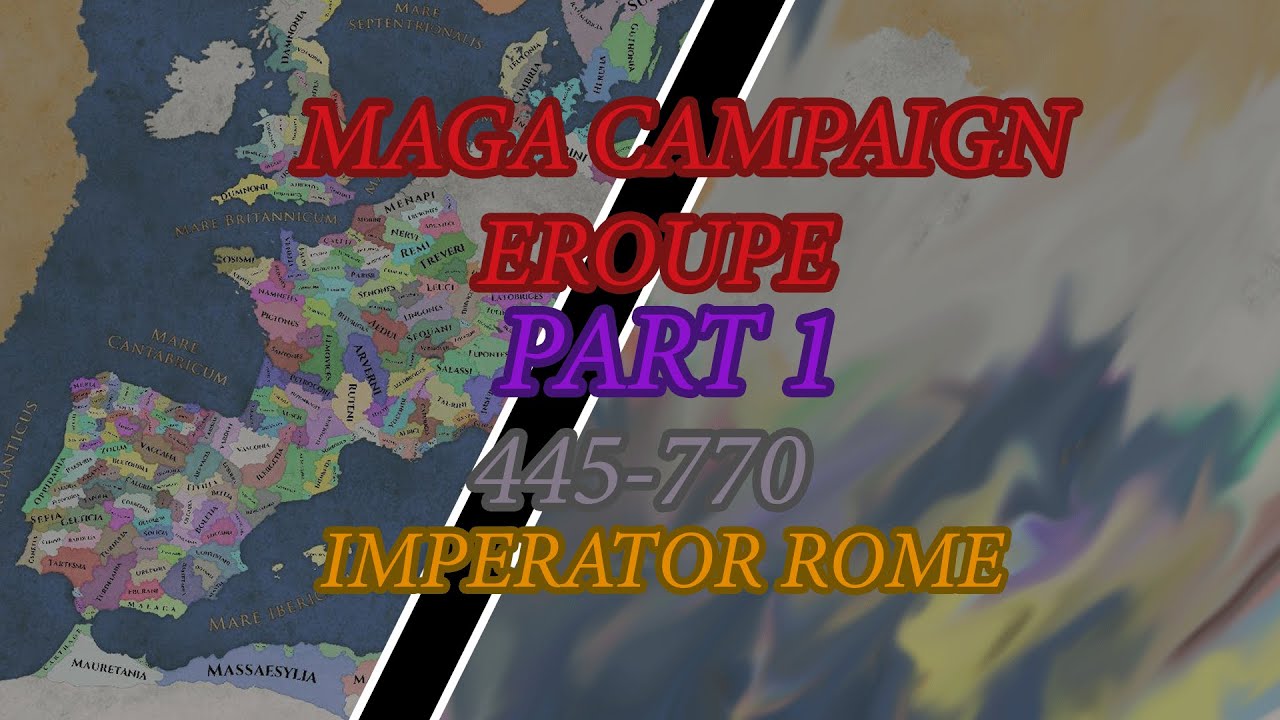 Mega Campaign Europe part 1 445-770 Imperator rome short - YouTube