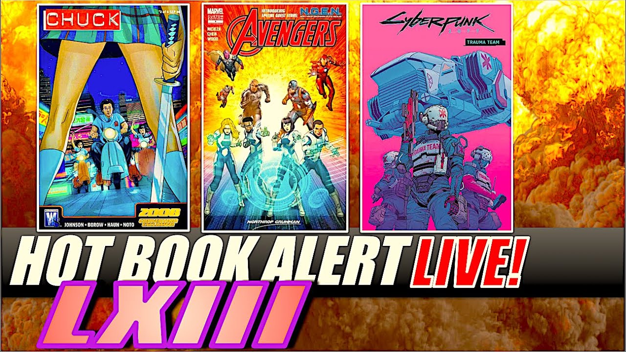 HOT BOOK ALERT LIVE! #63: 🔥 COMICS FOR 5.04.25 - YouTube