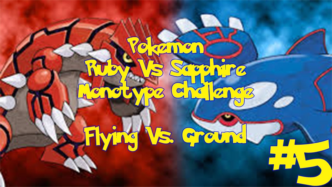 Pokemon Ruby Vs. Sapphire Monotype Challenge #5: Mauville or Bust - YouTube
