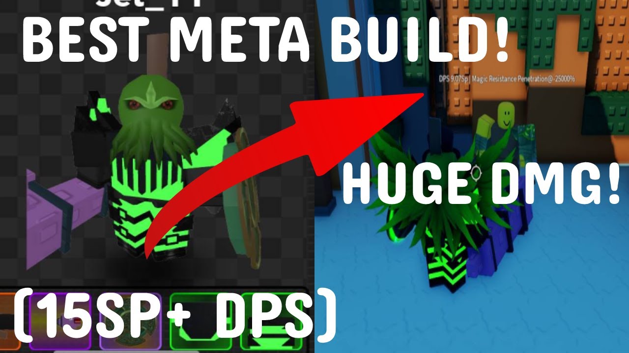 THE BEST META BUILD FOR THIS UPDATE (15sp+ DPS) in Shadovis RPG - YouTube