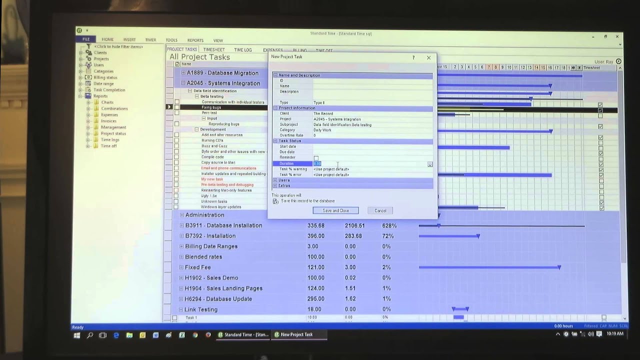 Creating Project Tasks - YouTube