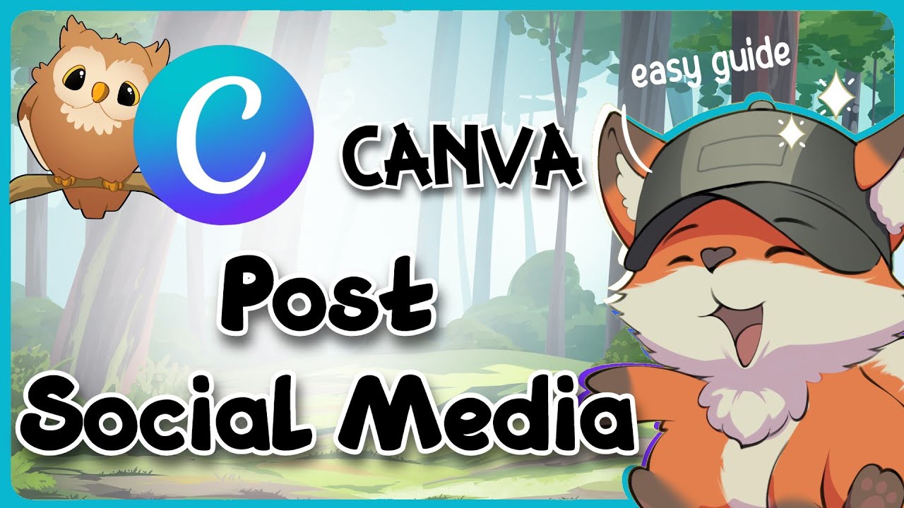 How to Create Social Media Posts in Canva — Quick Walkthrough - YouTube