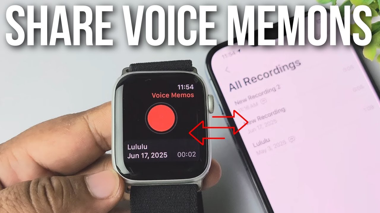 How to Access iPhone Voice Recordings on Apple Watch — Easy Guide - YouTube
