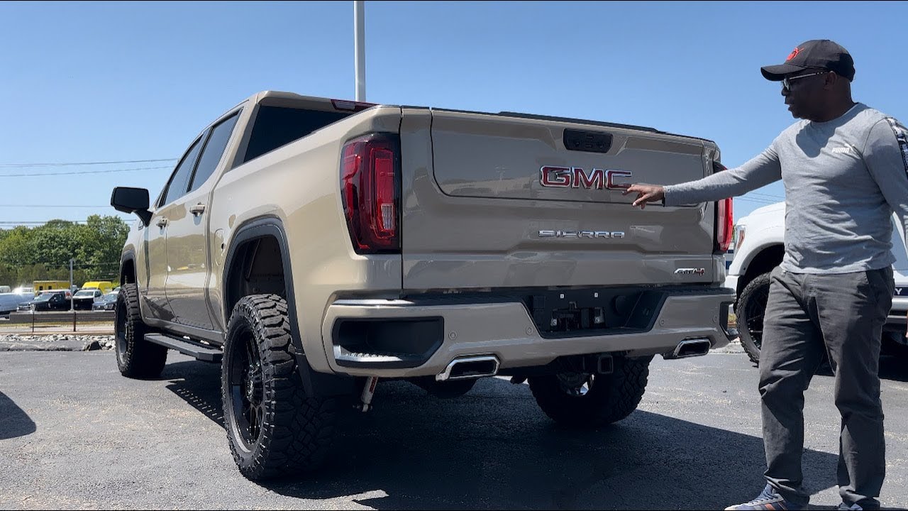 2022 GMC AT4 3.0l Duramax Turbo Diesel Off-Road - YouTube