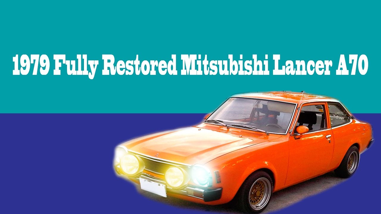 1979 Mitusbishi Lancer A70 chassis: Fully Restoration and original ...